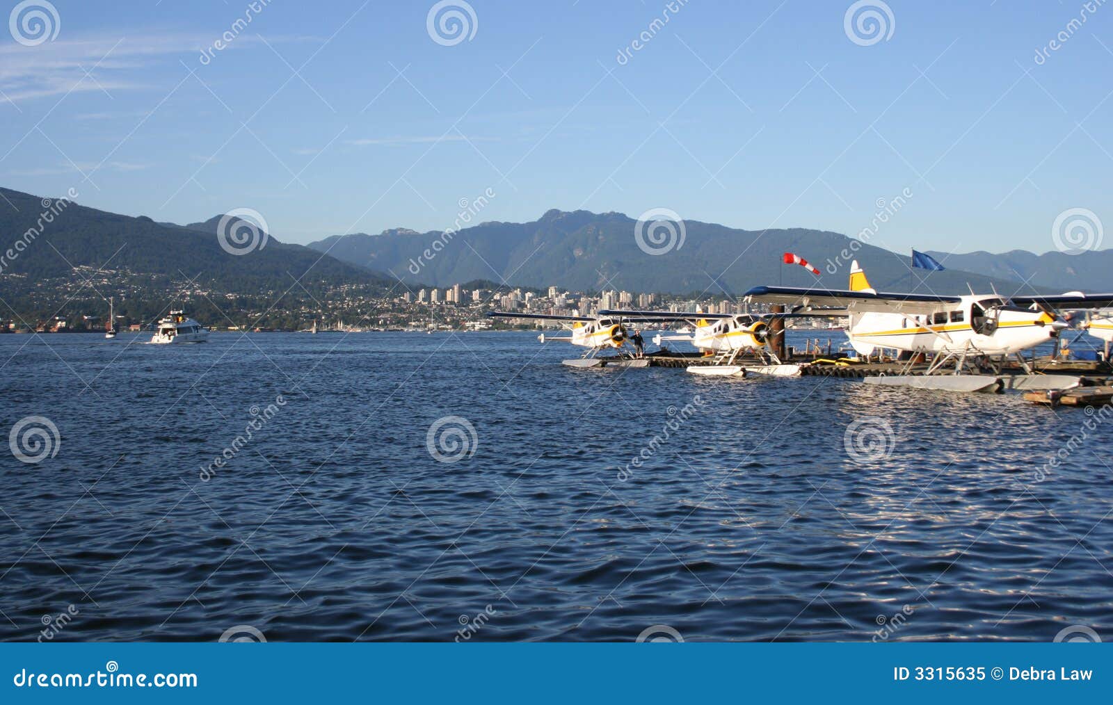 Hydroplanes Vancouver Canada Stock Image - Image of active, flights ...