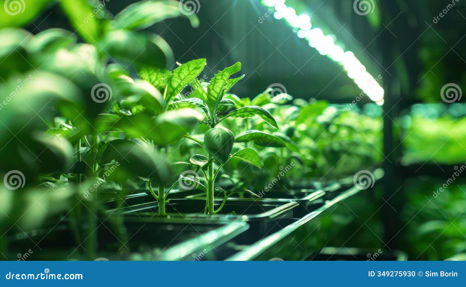 Hydroponic Farming In An Underground Bunker For Sustainable Survival ...