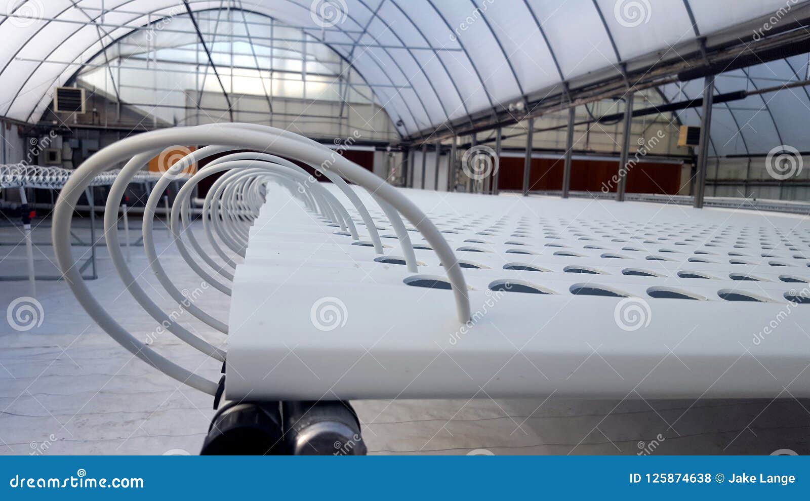Hydroponic Greenhouse System Stock Photo - Image of greenhouse ...