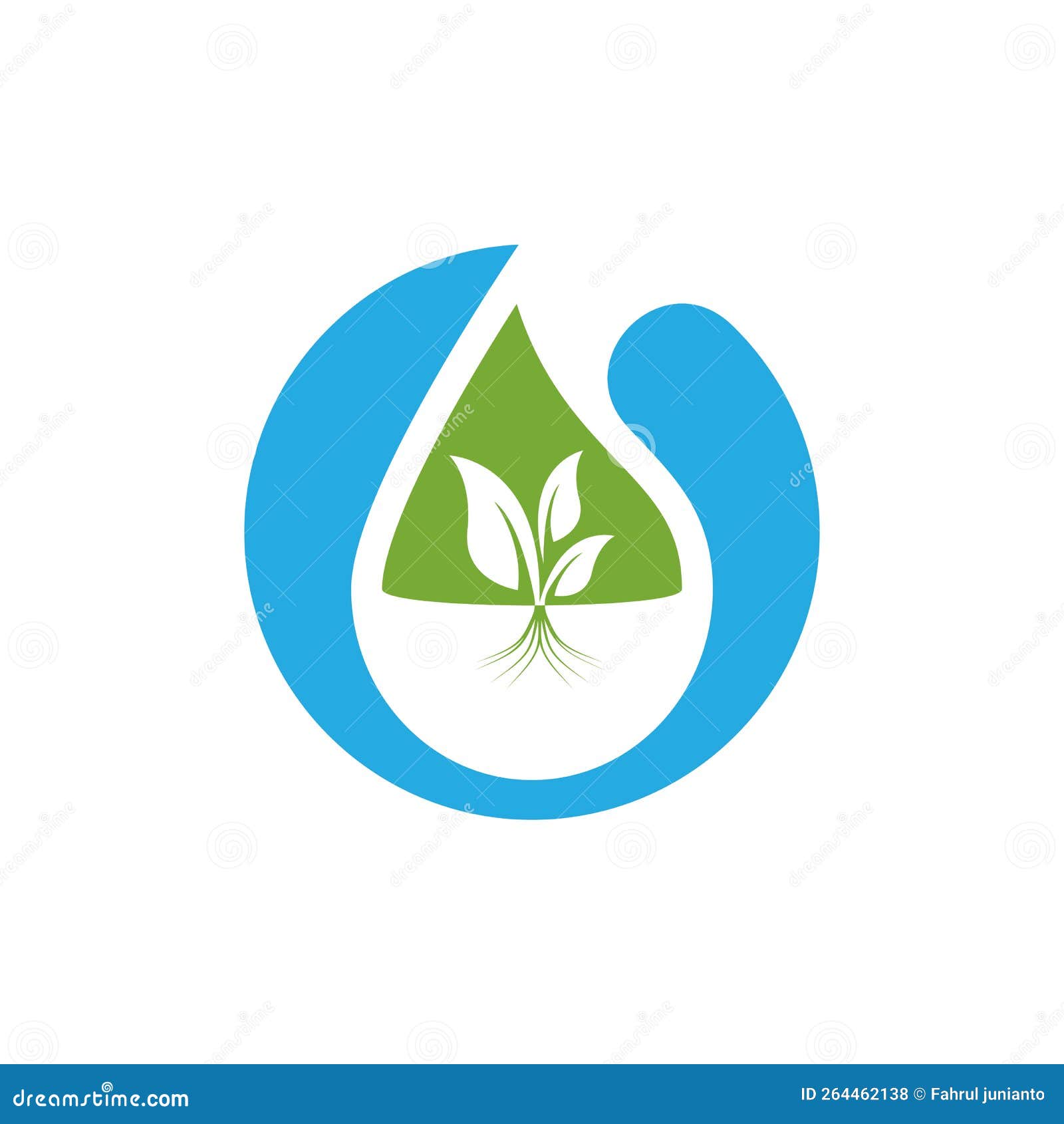 Hydroponic Logo Vector Template Illustration Stock Illustration ...