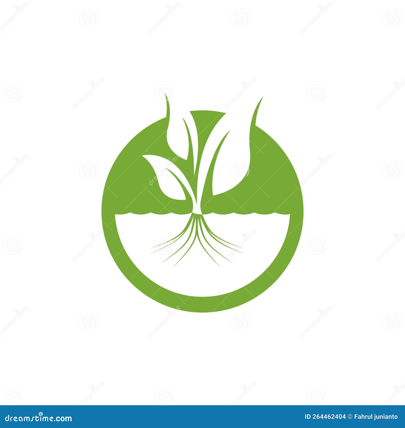 Hydroponic Logo Vector Template Illustration Stock Illustration ...