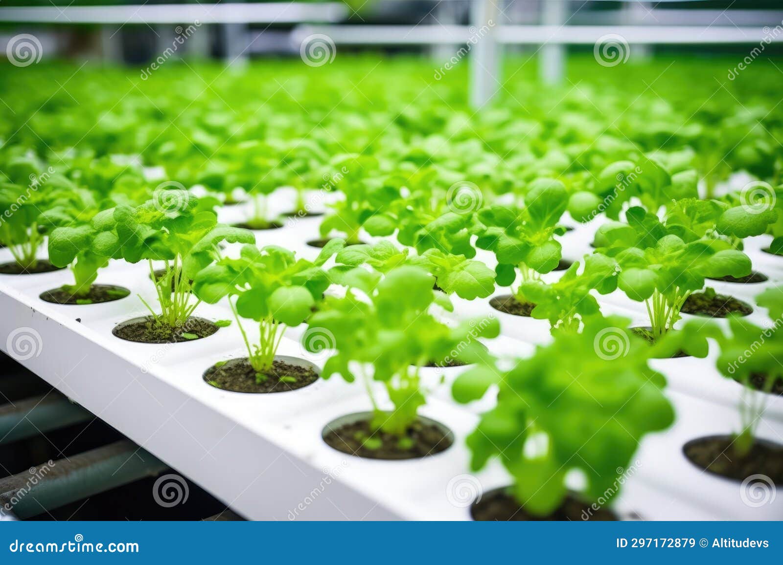 A Hydroponics System for Research on Plant Growth Stock Image - Image ...