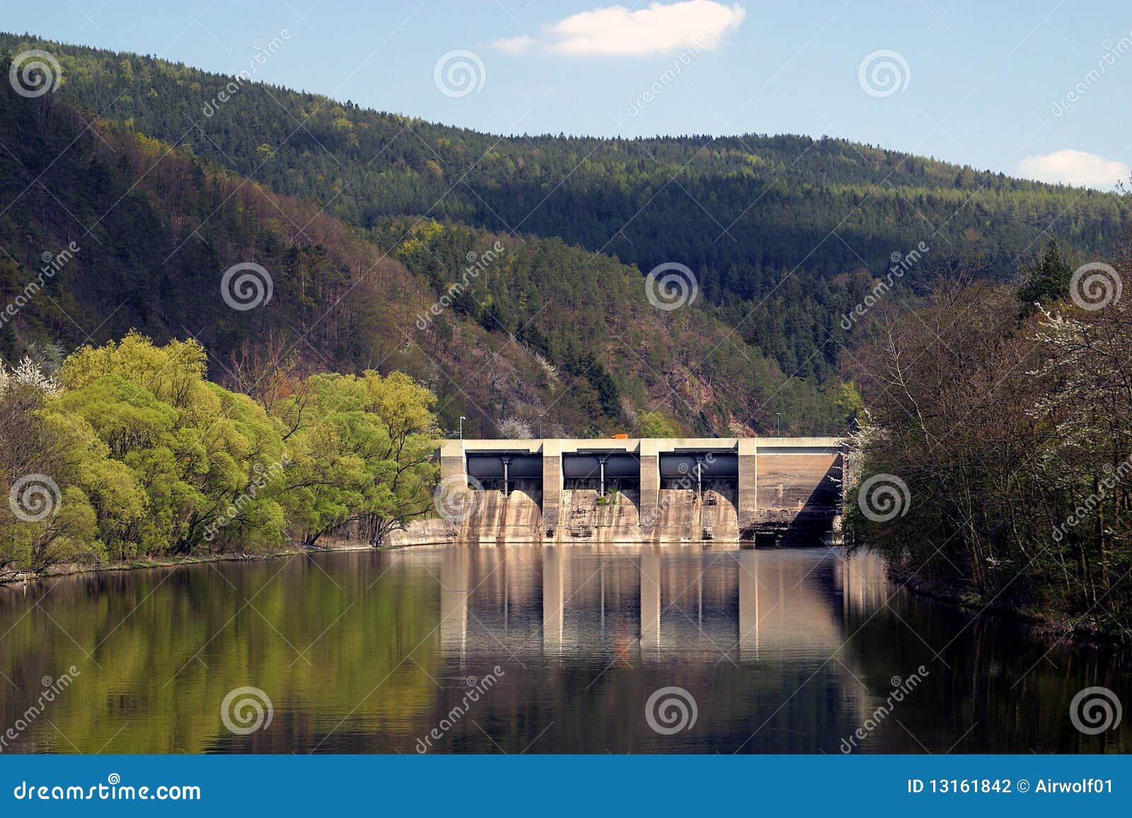 Hydropower Plant stock photo. Image of power, river, plant - 13161842
