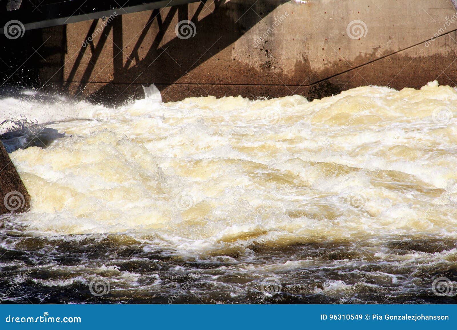 Hydropower production. stock image. Image of hydropower - 96310549