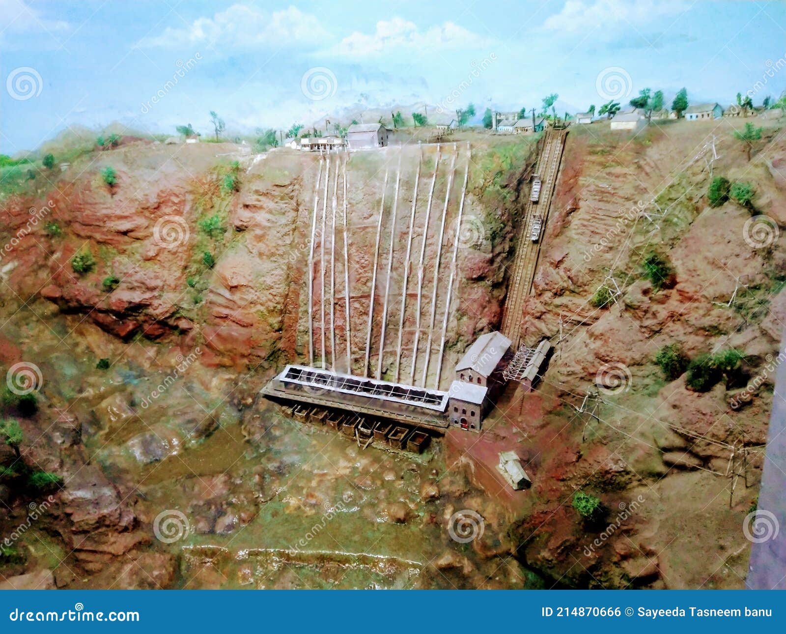 Hydropower Project Model in Vishweshwaraiah Museum Editorial Photo ...