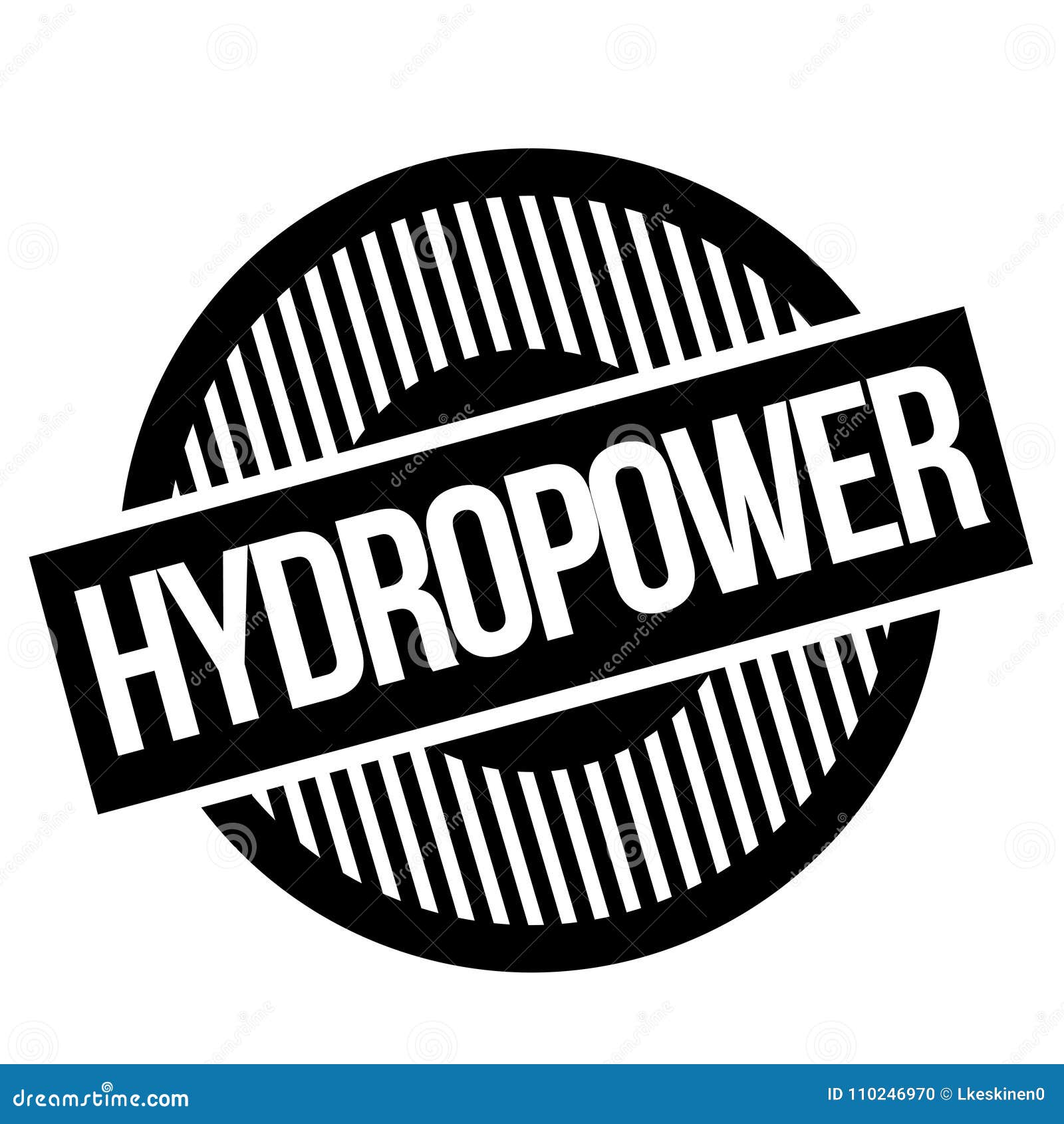 Hydropwer Typographic Stamp Stock Vector - Illustration of button ...