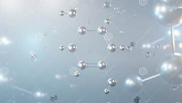 Hydroquinone Molecular Structure, 3d Model Molecule, Benzene-1.4-diol ...