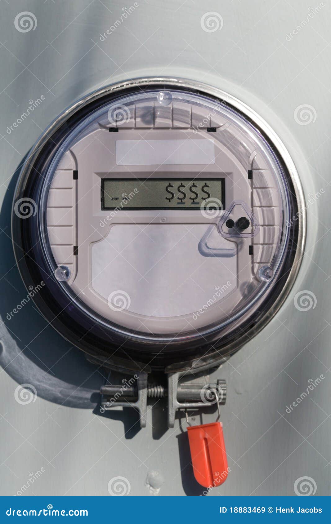 HydroSmartMeter stock image. Image of tool, glass, current - 18883469