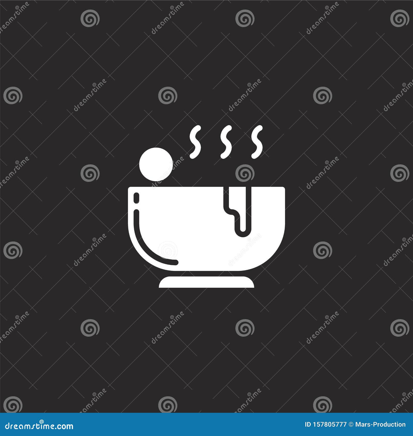 Hydrotherapy Icon. Filled Hydrotherapy Icon for Website Design and ...