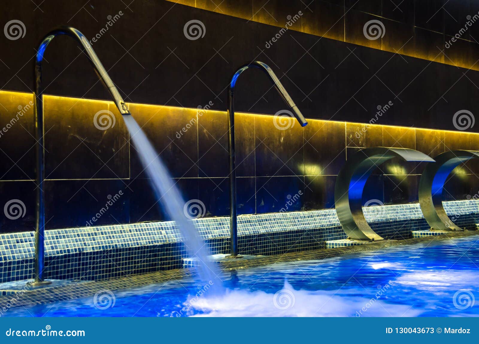 Hydrotherapy of a Luxury Resort Stock Image - Image of care, jacuzzi ...