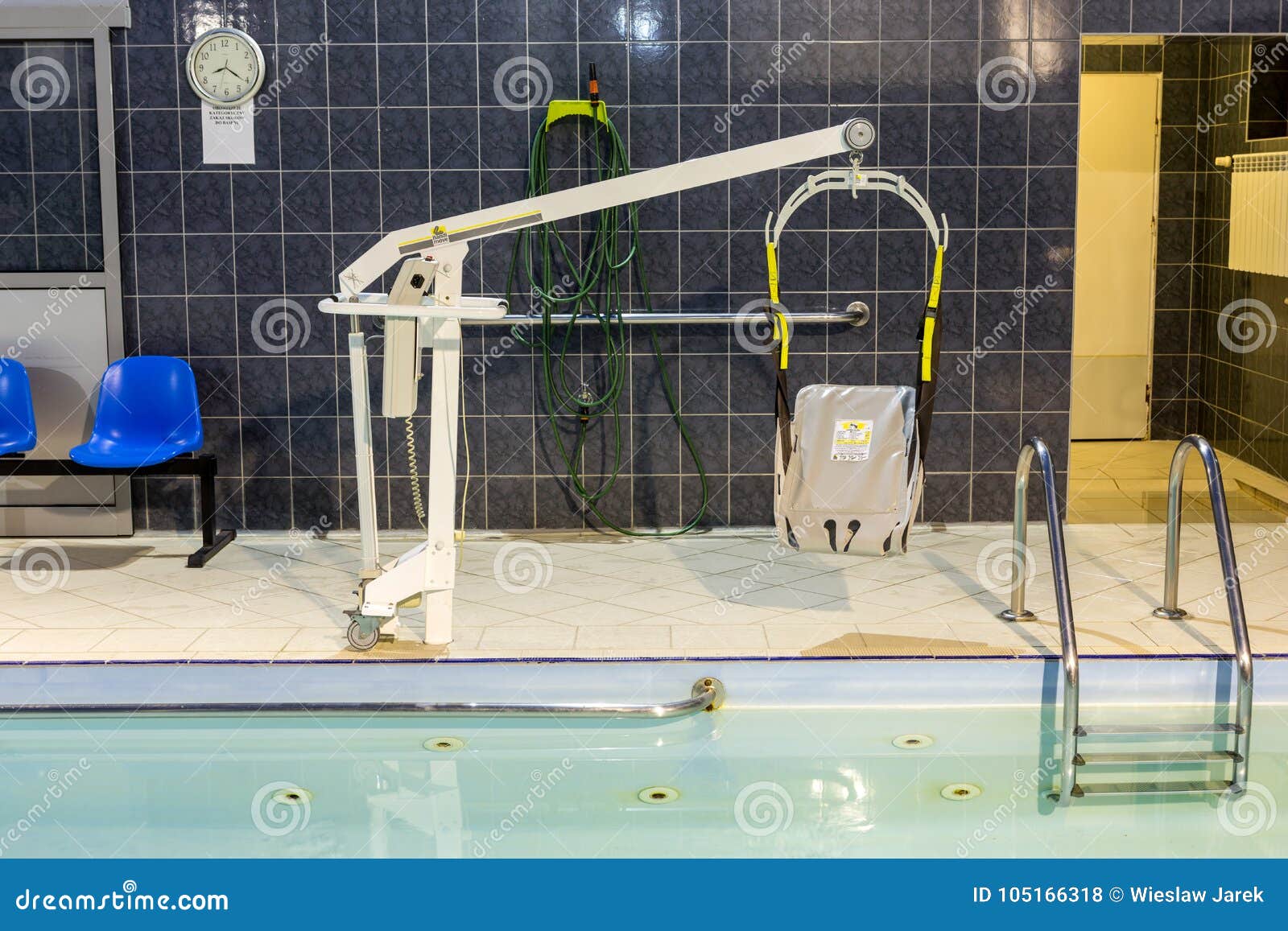Hydrotherapy Pool at the Rehabilitation Center for the Disabled in ...
