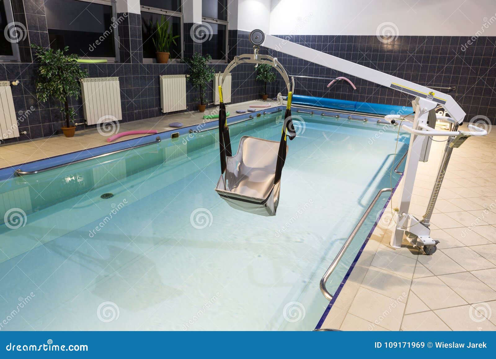 Hydrotherapy Pool at the Rehabilitation Center for the Disabled in ...