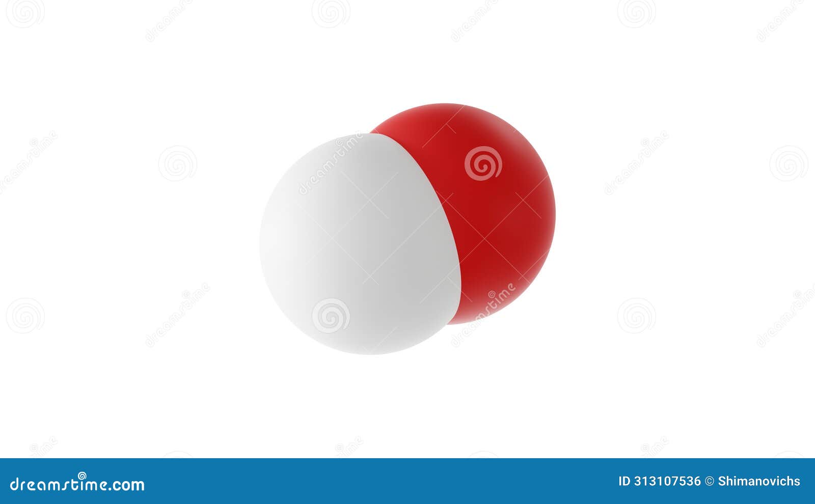 Hydroxide, Molecular Structures, Diatomic Anion, 3d Model, Structural ...