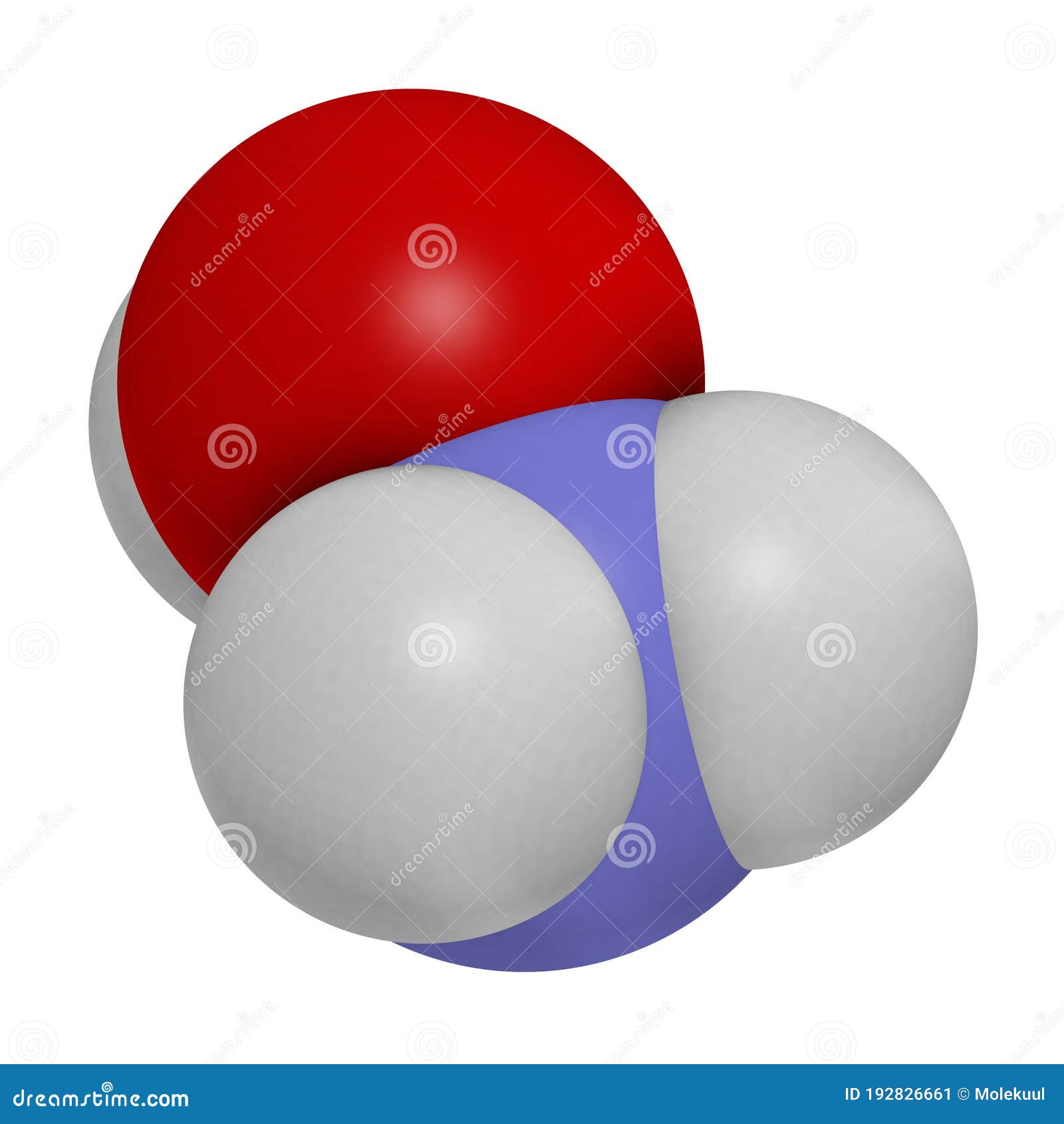 Hydroxylamine, NH2OH Molecule. It Is Inorganic Compound, Used In ...