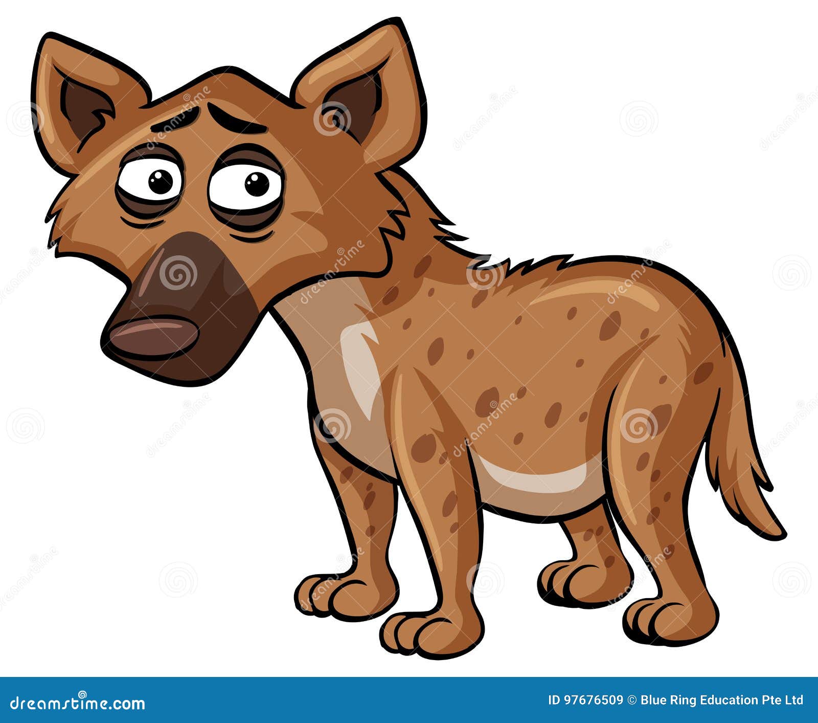 Sad Hyena Face Stock Illustrations – 4 Sad Hyena Face Stock ...
