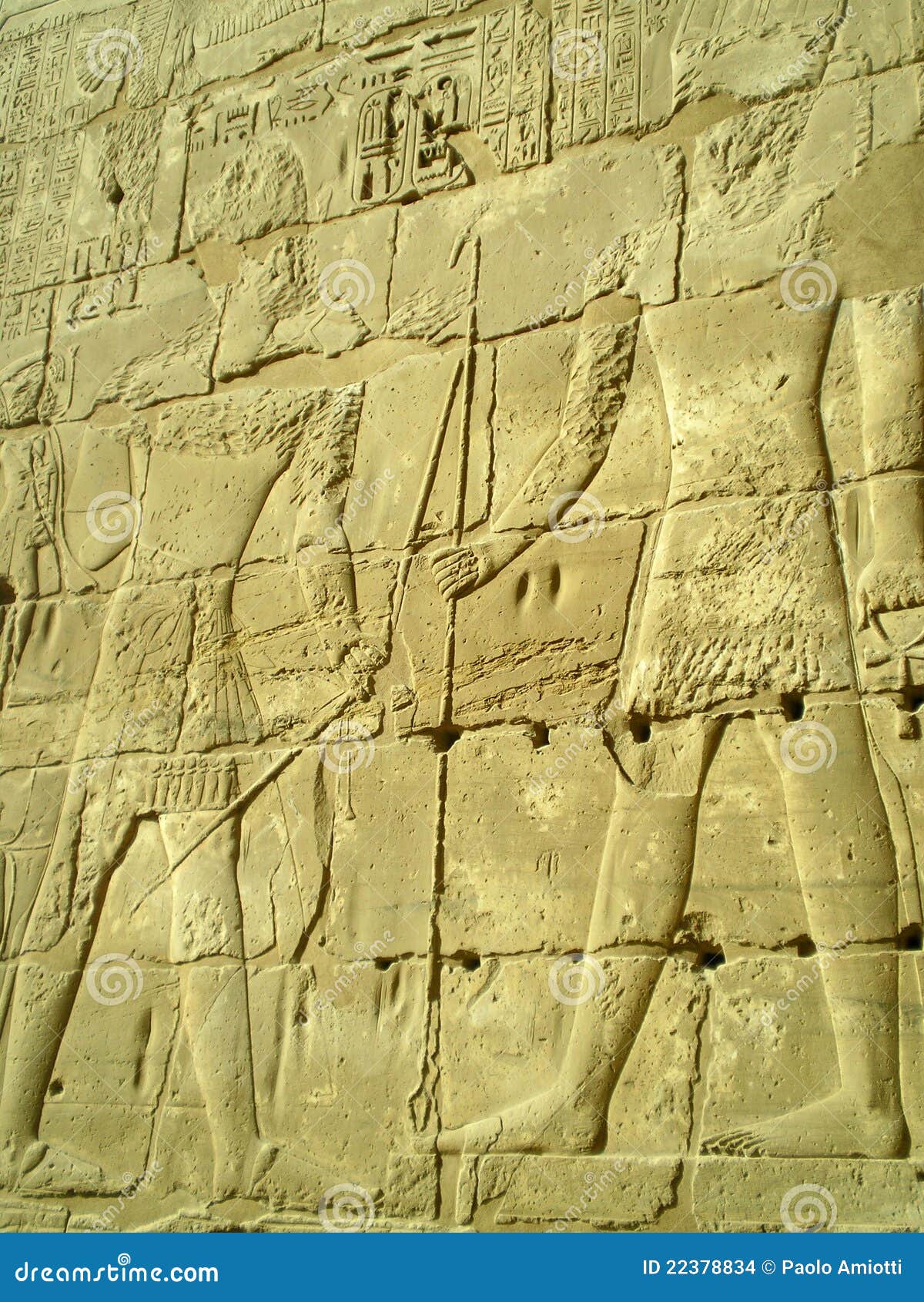 Hyeroglyph stock photo. Image of luxor, egypt, desert - 22378834