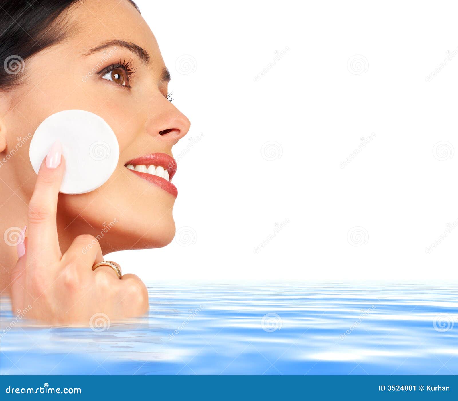 Hygiene stock image. Image of facial, relax, smiling, healthy - 3524001