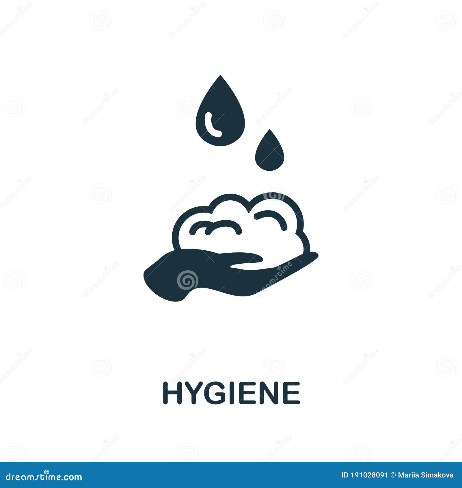 Hygiene Icon. Monochrome Simple Hygiene Icon for Templates, Web Design ...