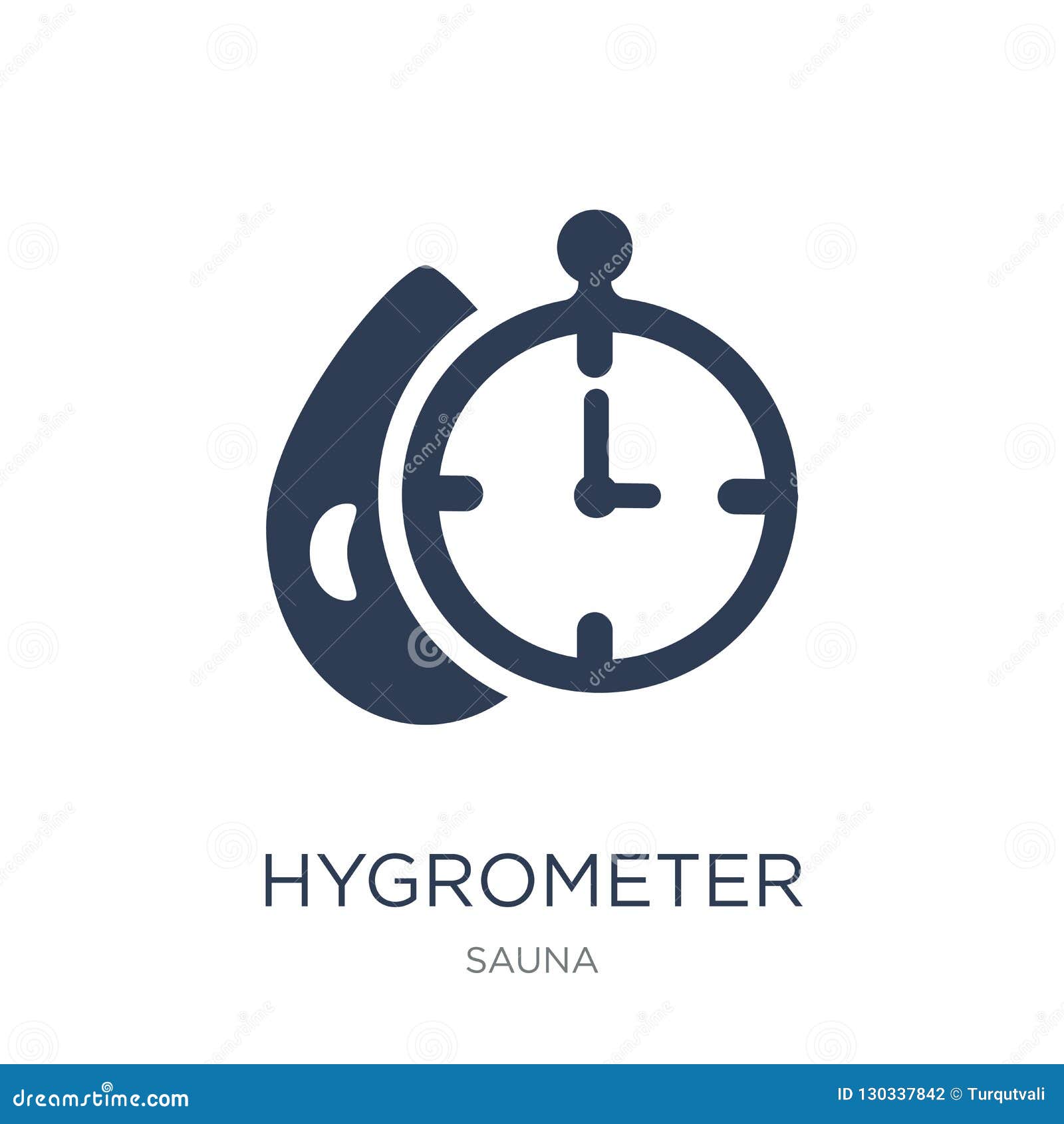 Hygrometer Icon From Spa Therapy Collection. Simple Line Element ...