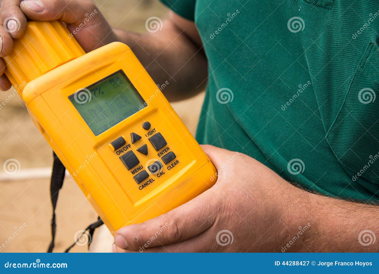 Hygrometer stock image. Image of moisture, gadget, closeup - 44288427