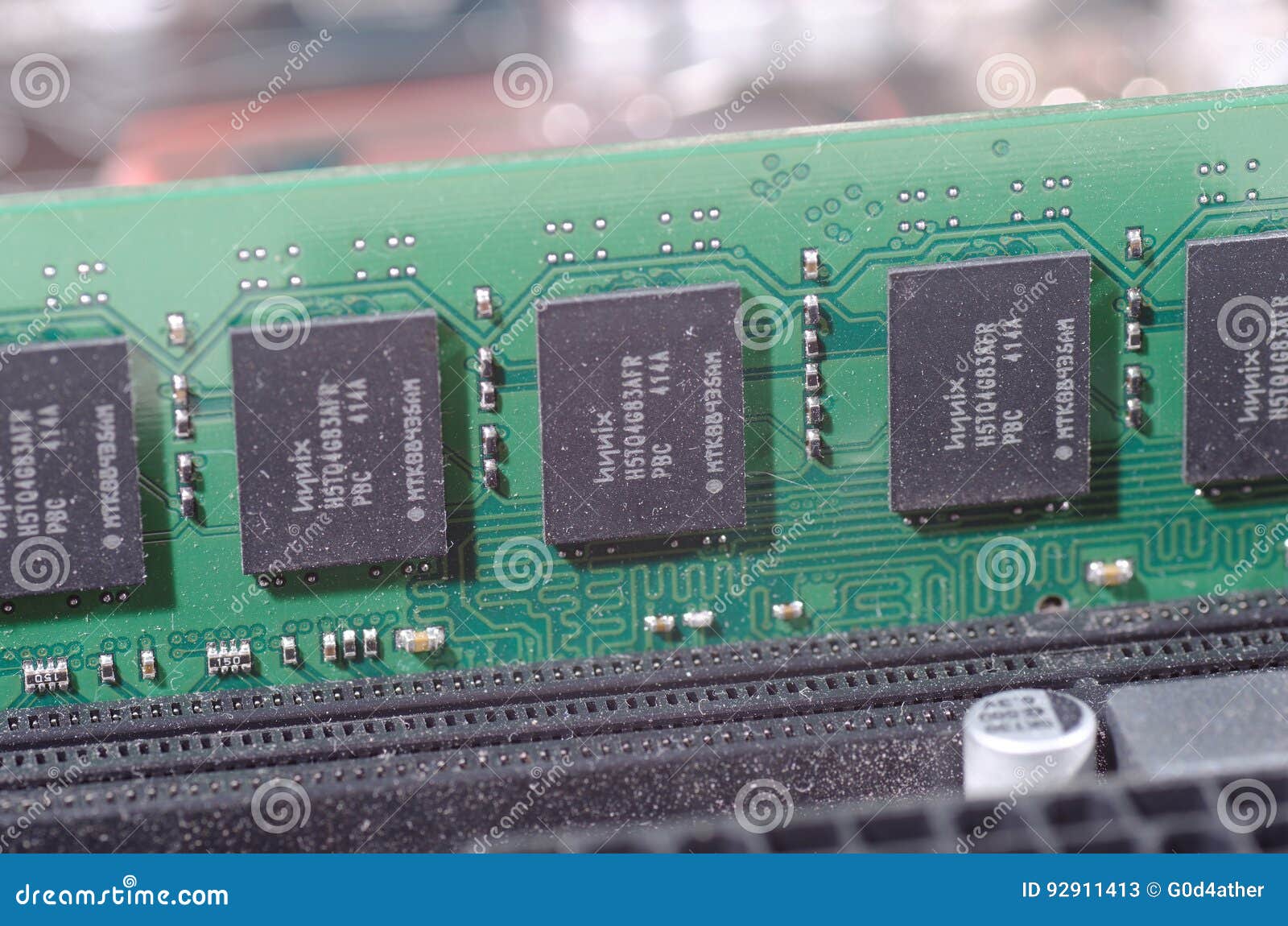Hynix editorial stock photo. Image of chip, motherboard - 92911413