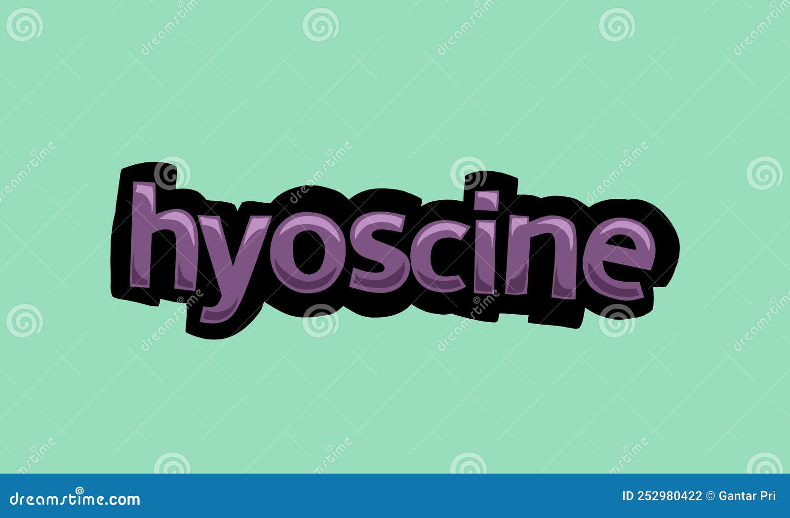 Hyoscine Butylbromide Molecule, Structural Chemical Formula, Ball-and ...
