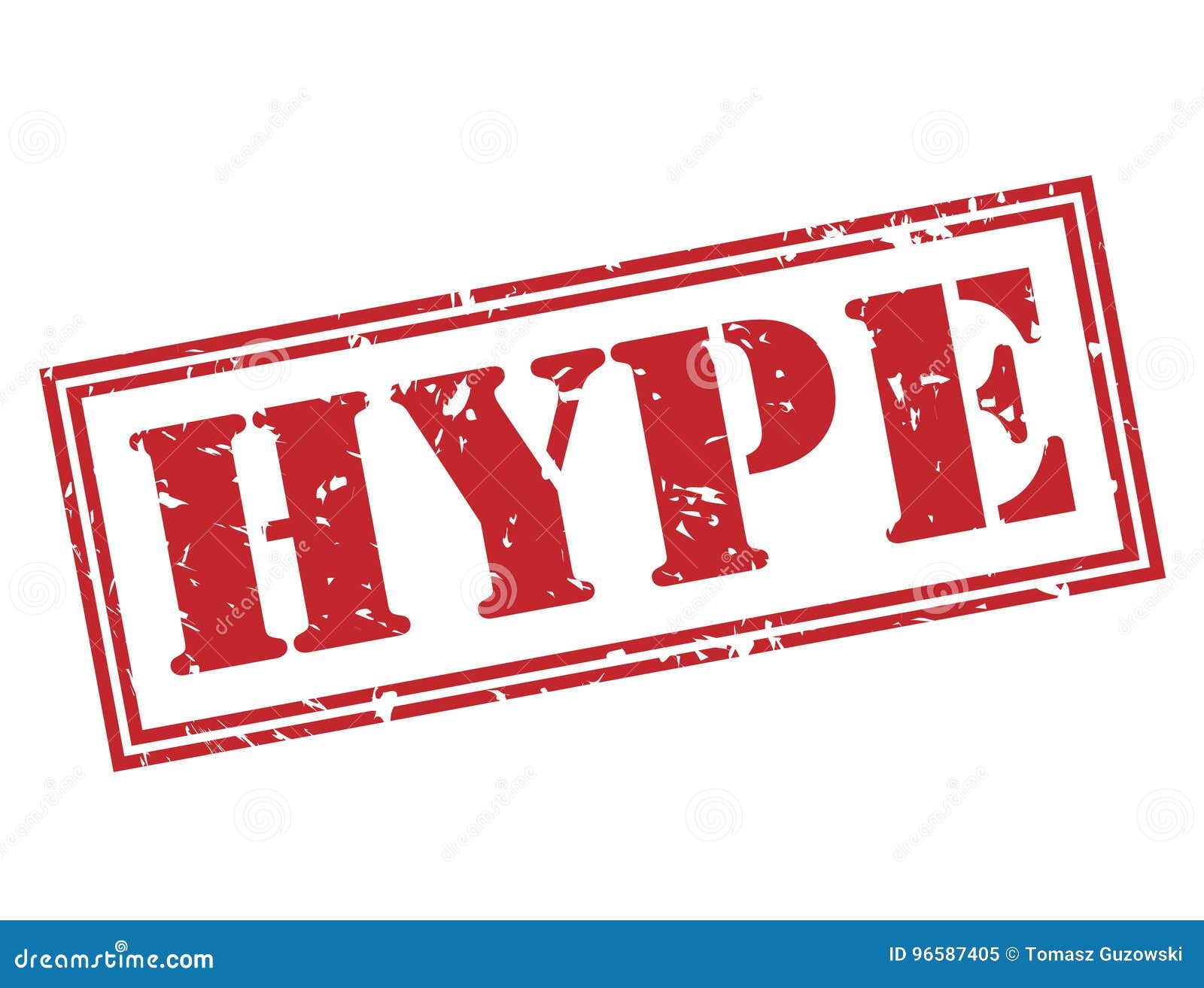 Hype red stamp stock illustration. Illustration of sign - 96587405