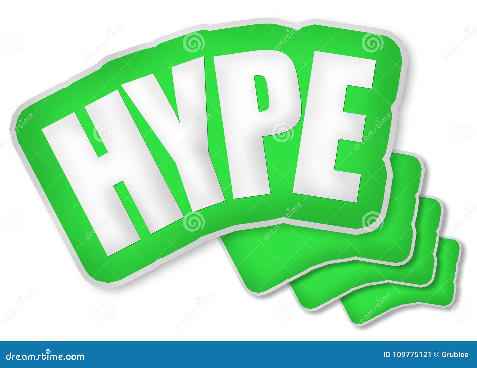 Hype, Popularity, Fame Landing Page Template. Tiny Characters Put Huge ...