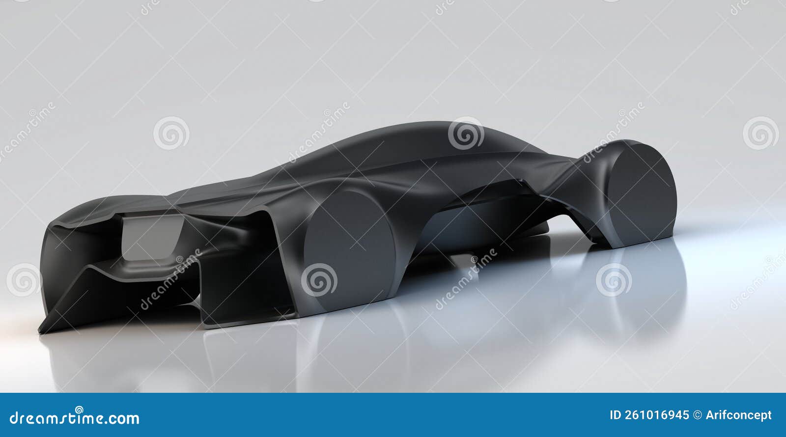 Hypercar Body_1 stock illustration. Illustration of iron - 261016945