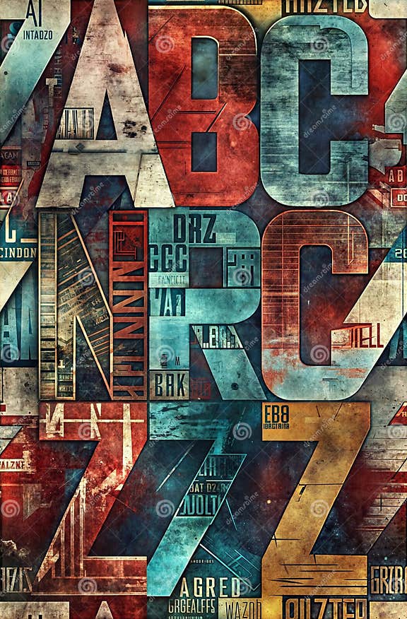 Hyper Detailed and Creative Patterns Using Letters from Different ...