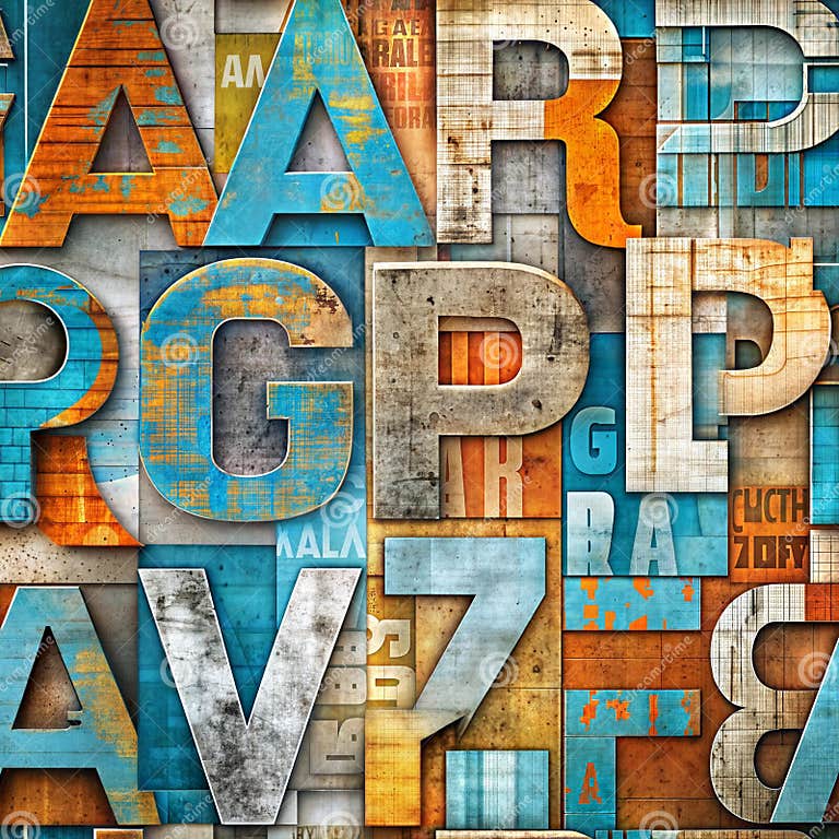 Hyper Detailed and Creative Patterns Using Letters from Different ...