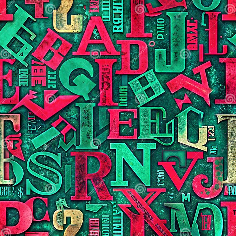 Hyper Detailed and Creative Patterns Using Letters from Different ...
