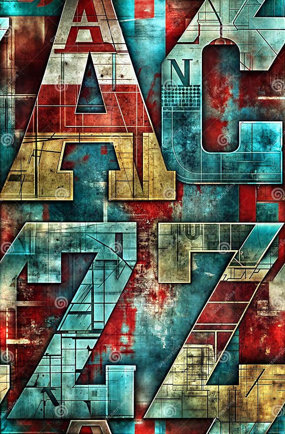 Hyper Detailed and Creative Patterns Using Letters from Different ...