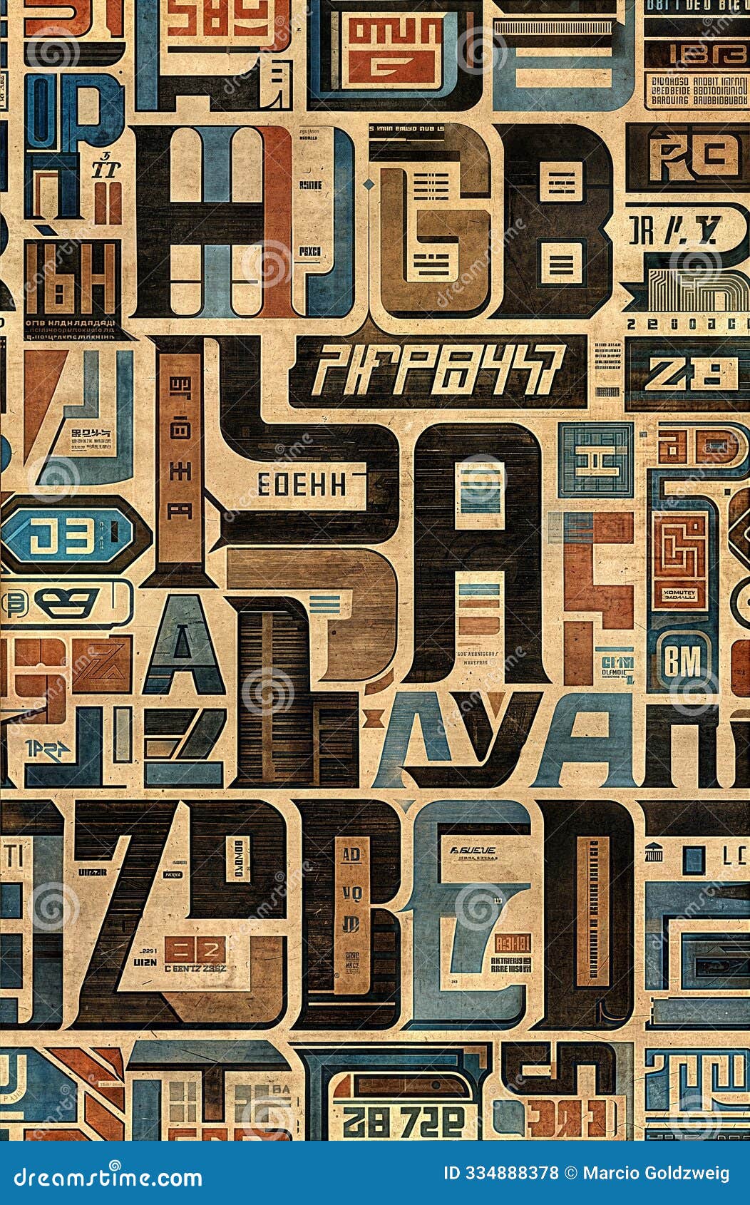 Hyper Detailed and Creative Patterns Using Letters from Different ...