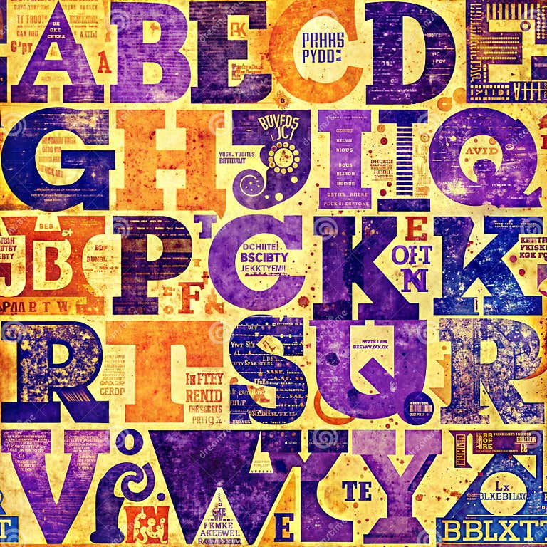 Hyper Detailed and Creative Patterns Using Letters from Different ...