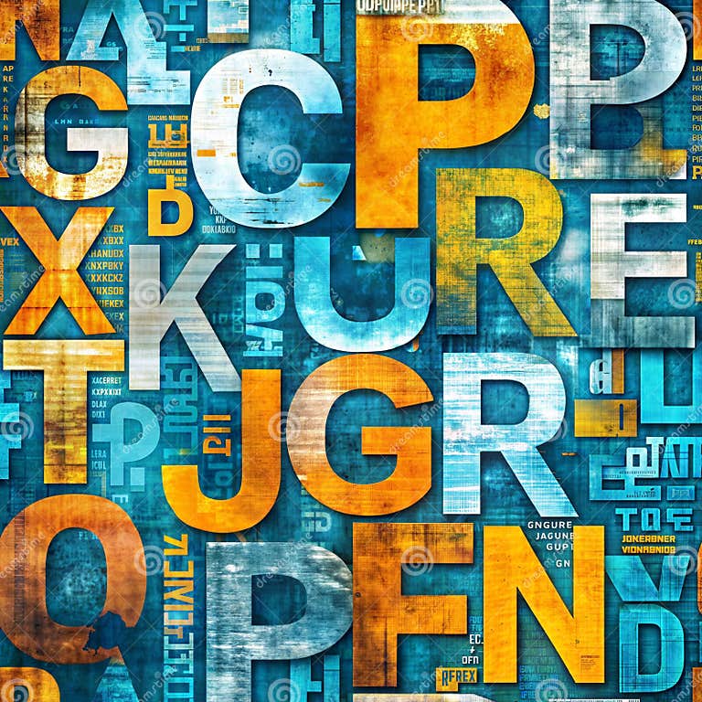 Hyper Detailed and Creative Patterns Using Letters from Different ...