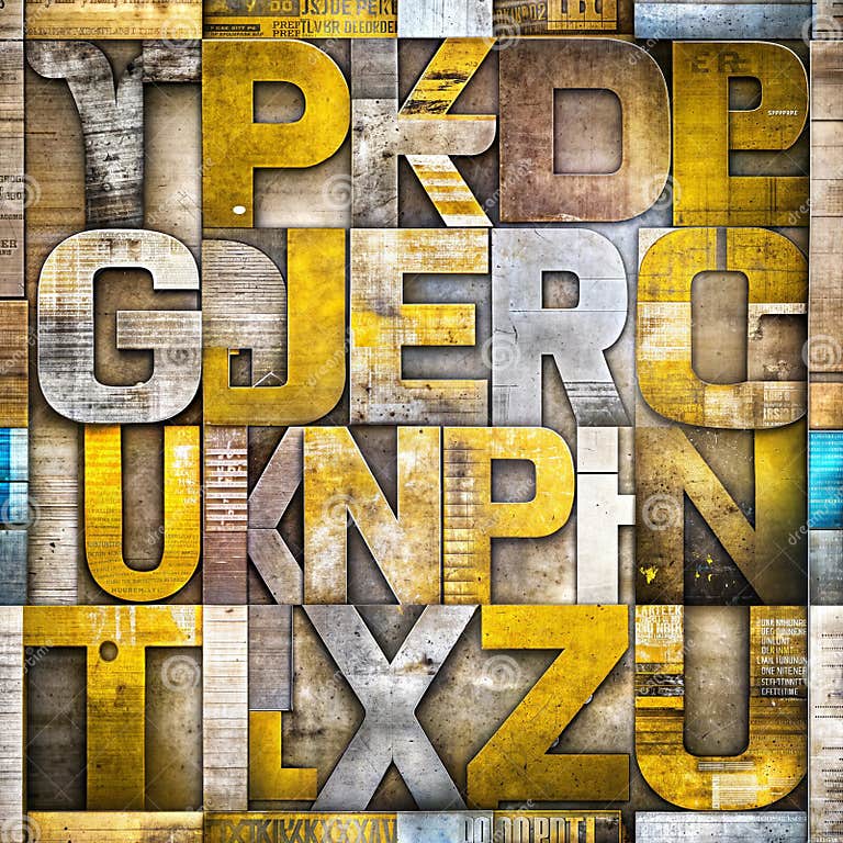 Hyper Detailed and Creative Patterns Using Letters from Different ...