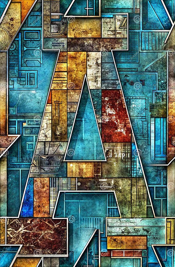 Hyper Detailed and Creative Patterns Using Letters from Different ...