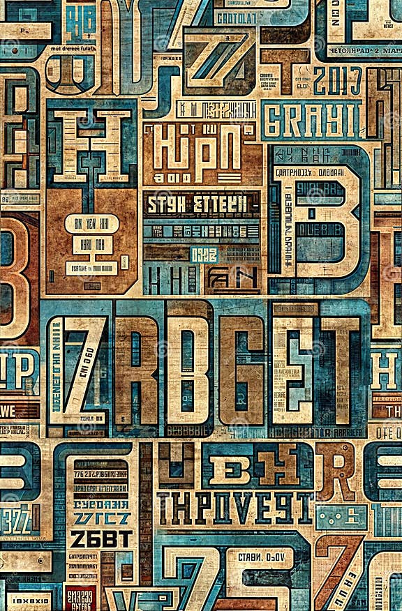 Hyper Detailed and Creative Patterns Using Letters from Different ...