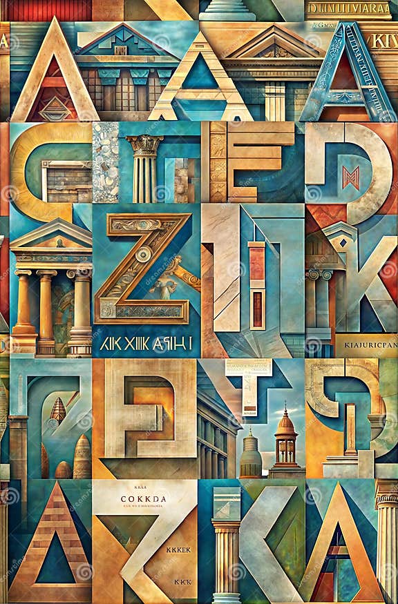 Hyper Detailed and Creative Patterns Using Letters from Different ...