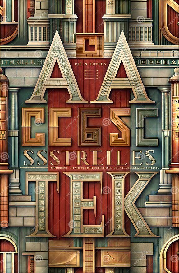 Hyper Detailed and Creative Patterns Using Letters from Different ...