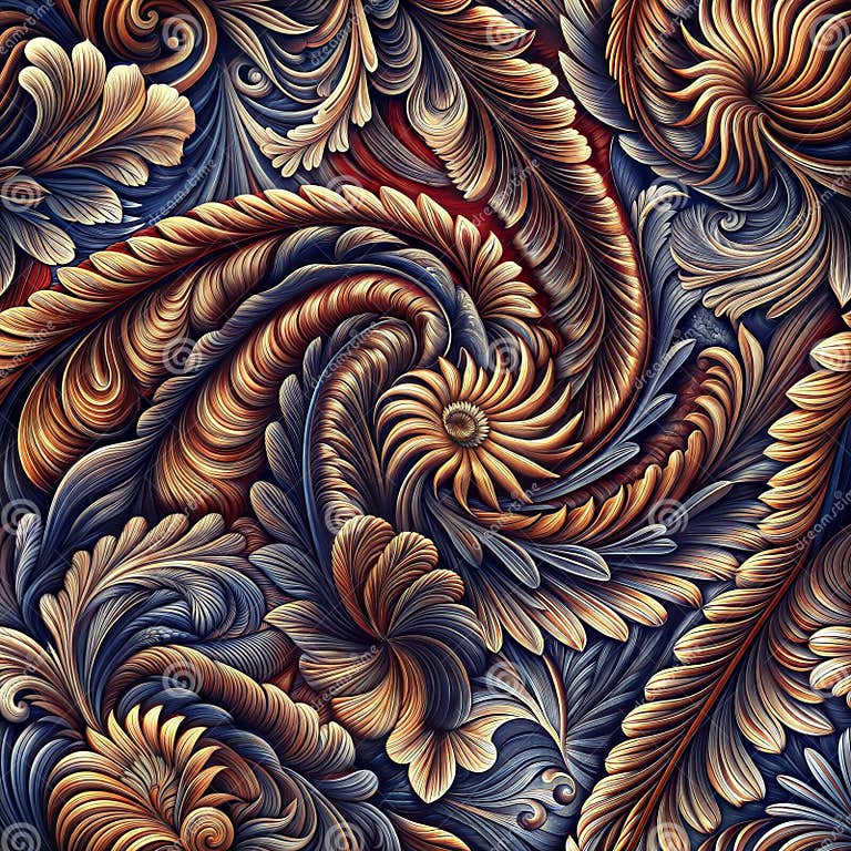 Hyper-detailed Fabric and Tissue Pattern, for Designs and Illustrations ...