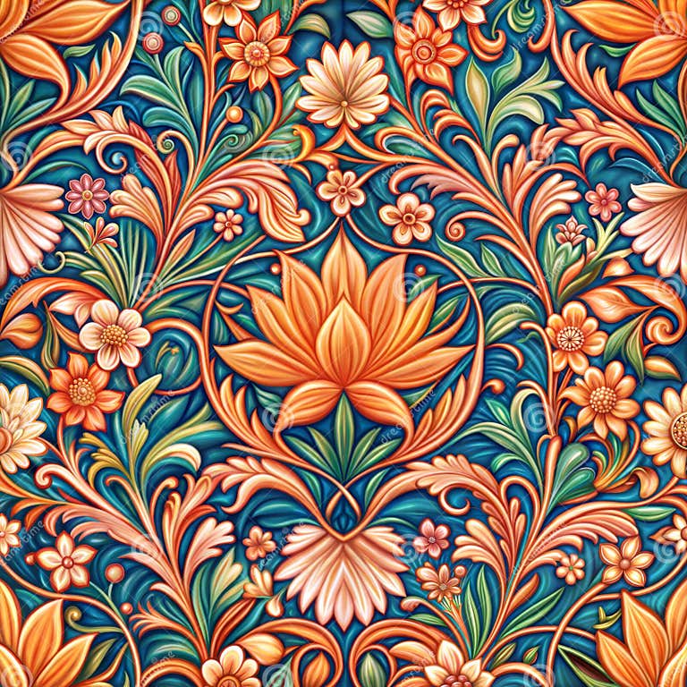 Hyper-detailed Fabric and Tissue Pattern, for Designs and Illustrations ...
