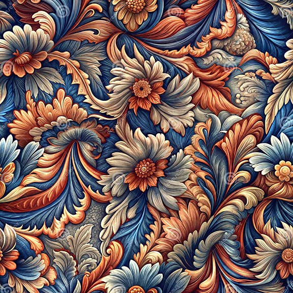 Hyper-detailed Fabric and Tissue Pattern, for Designs and Illustrations ...