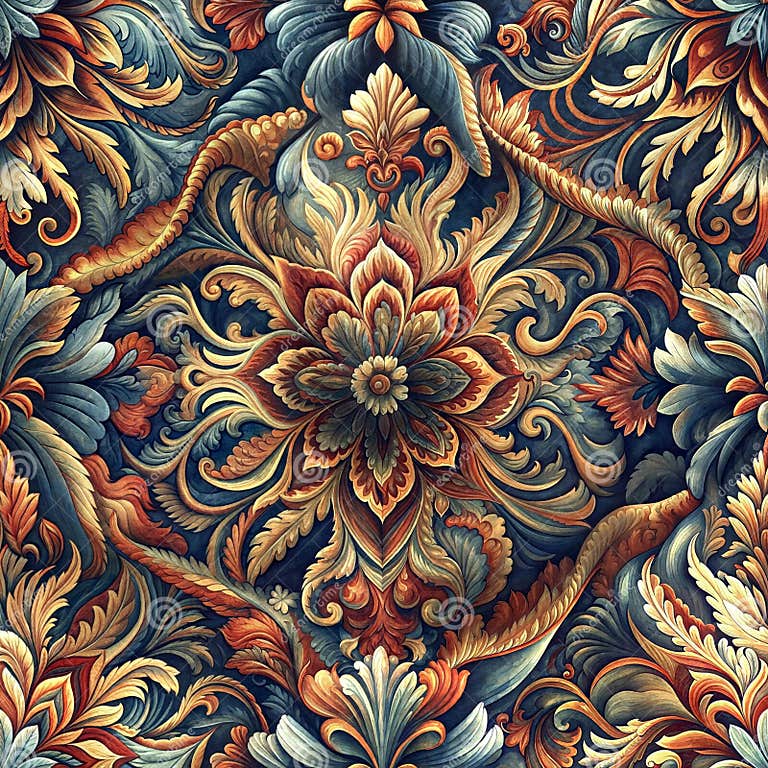 Hyper-detailed Fabric and Tissue Pattern, for Designs and Illustrations ...