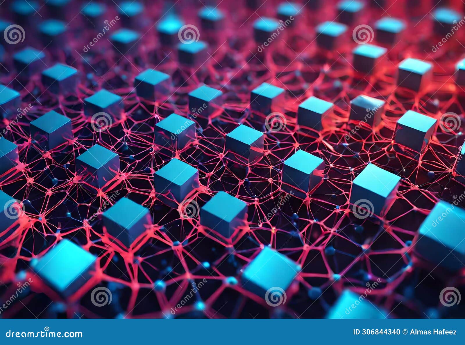 Hyper-Detailed Nano Technology: Futuristic Close-Up Abstract Background ...