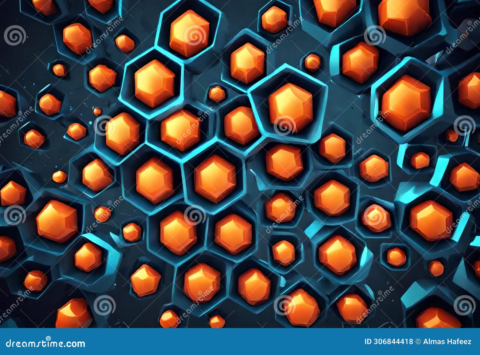 Hyper-Detailed Nano Technology: Futuristic Close-Up Abstract Background ...