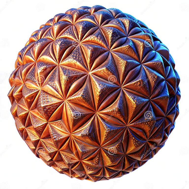 Hyper-detailed Sphere 3D Rendered, for Designs and Illustrations, AI ...