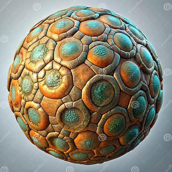 Hyper-detailed Sphere 3D Rendered, for Designs and Illustrations, AI ...