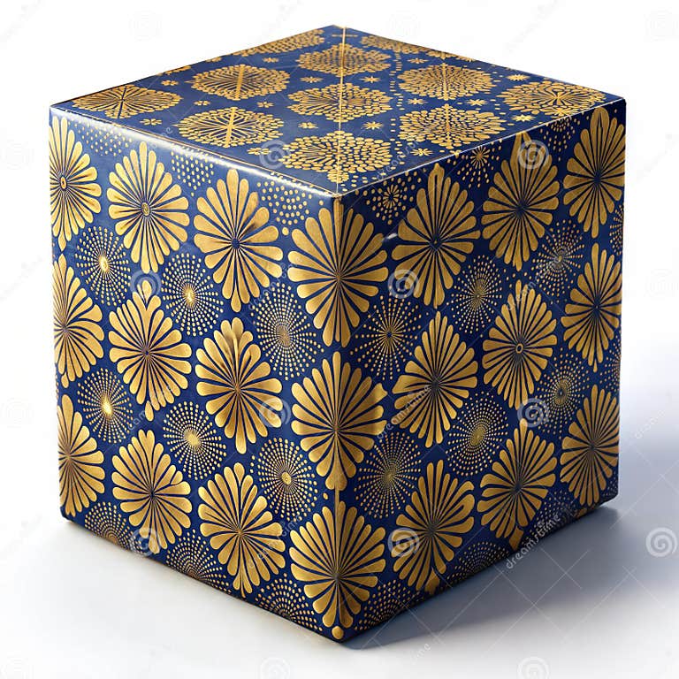 Hyper-detailed Texturized Cube 3D Rendered, for Designs and ...